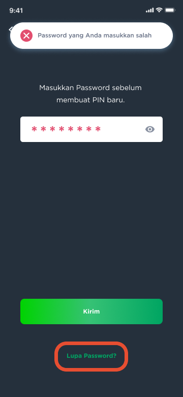 Bagaimana Cara Reset PIN/Password? – Support Center