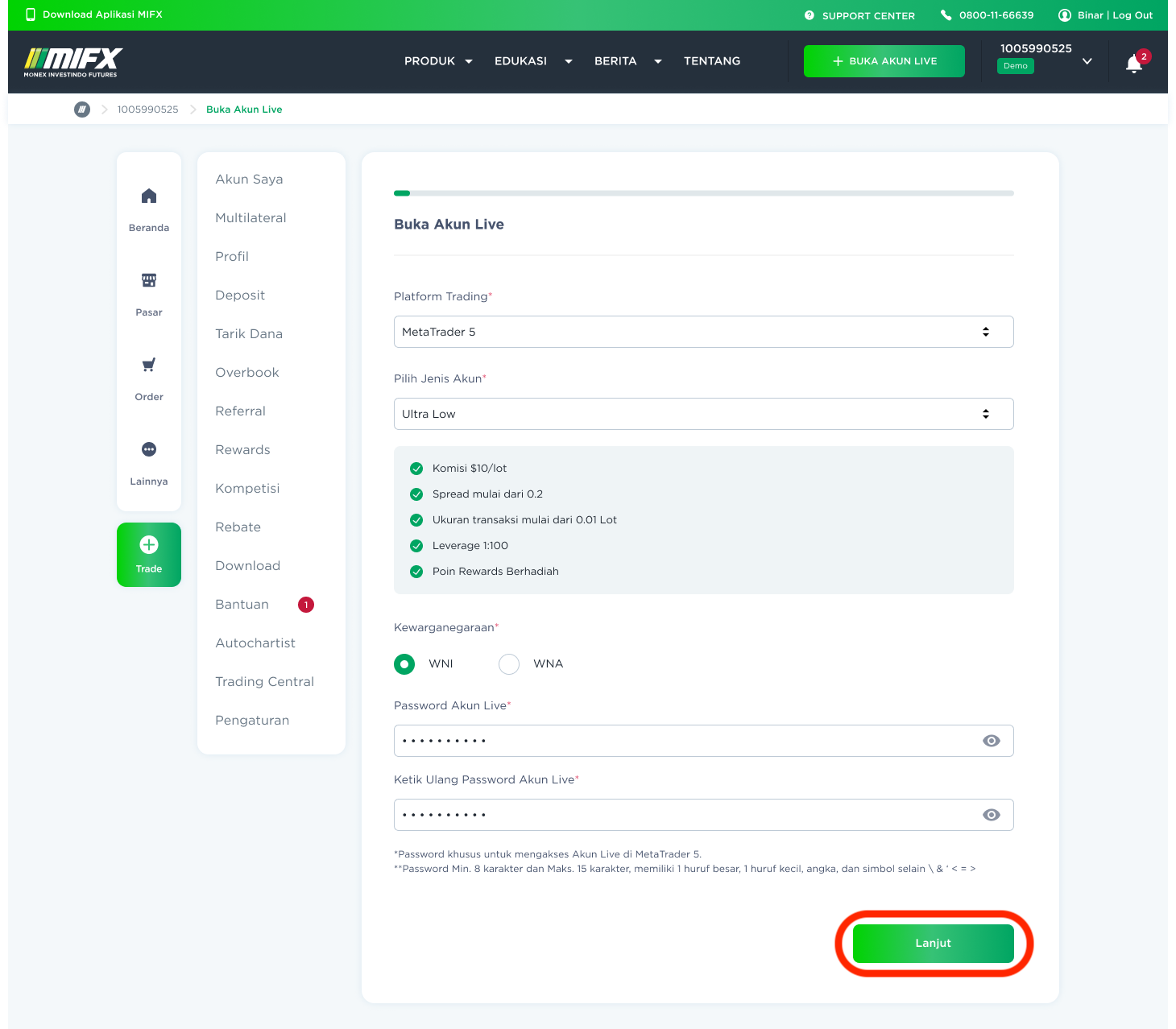 Bagaimana Cara Mendaftar Akun Live? – Support Center